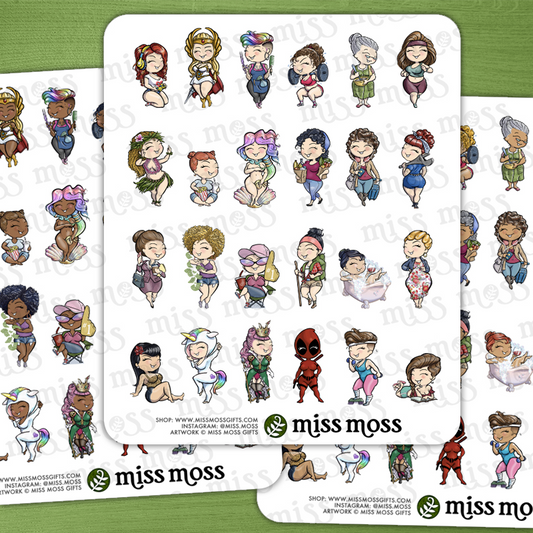 ALL STICKERS – Miss Moss Gifts
